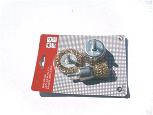 3 pcs Wire Brush round | Easy Care Hardware
