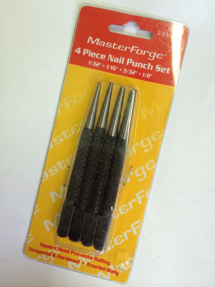 4 pcs Nail Punch | Easy Care Hardware