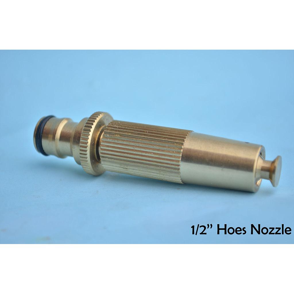Brass Hose Nozzle, 1/2" | Easy Care Hardware