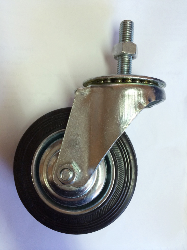 Castor Wheel thread 4" Swivel 039100 | Easy Care Hardware