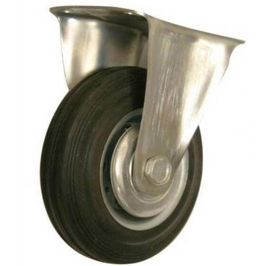 Castor Wheel 4" 100mm Fixed 037100 | Easy Care Hardware