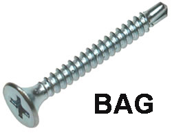 Self Drilling Screw silver 6X32 bag | Easy Care Hardware